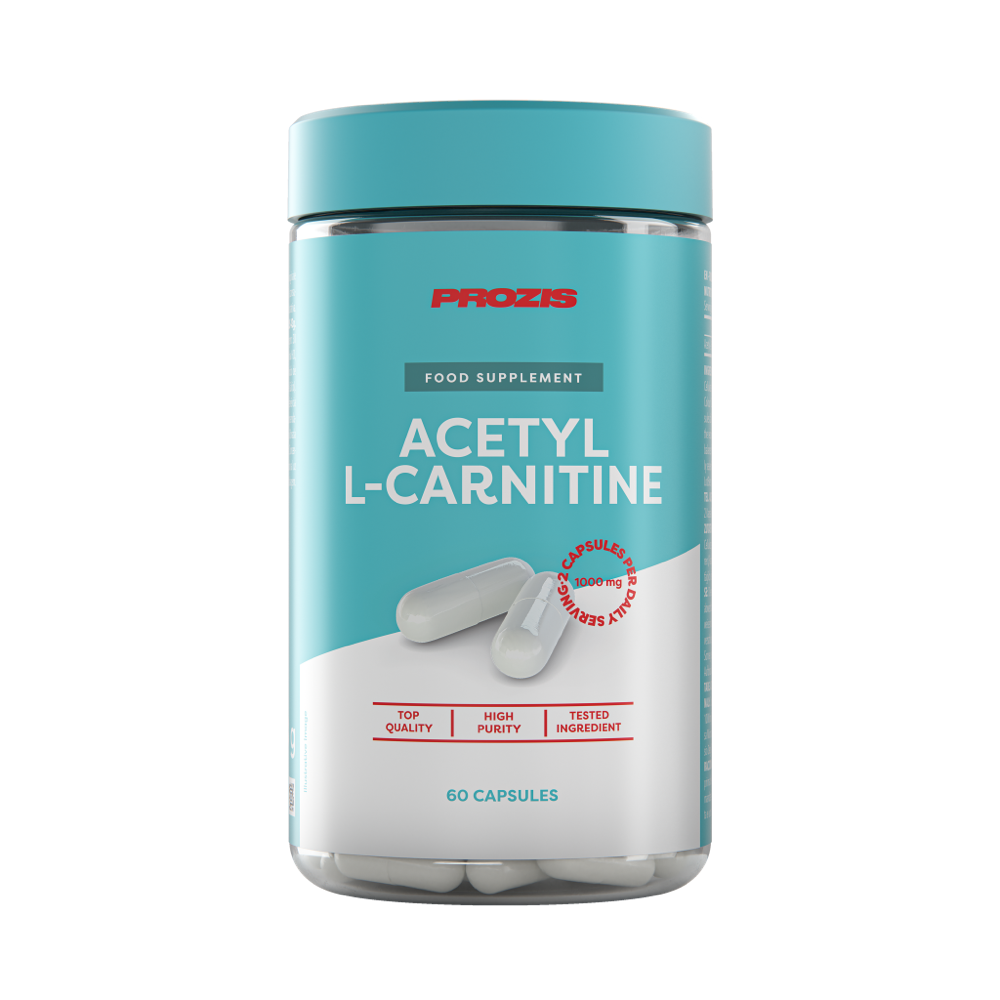 Acetil L-Carnitina 500 mg 60 cápsulas - Queimadores de Gordura | Prozis Acetil L-Carnitina 500 mg 60 cápsulas - Queimadores de Gordura | Prozis