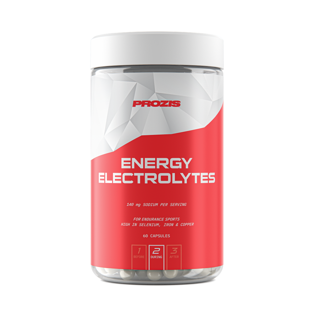 Energy Electrolytes 60 caps - Pré-Entraînement et Performance | Prozis