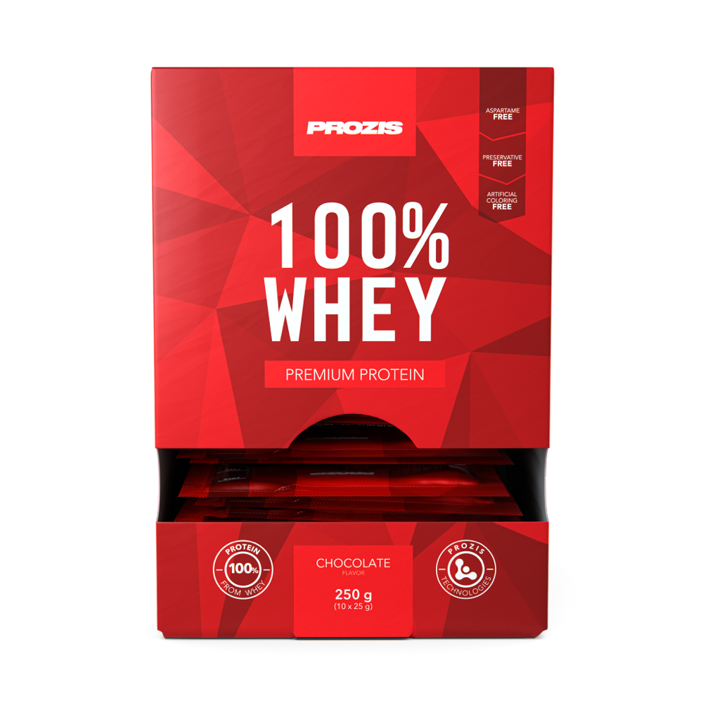 10 x 100% Whey Premium Protein 25 g - Proteine | Prozis