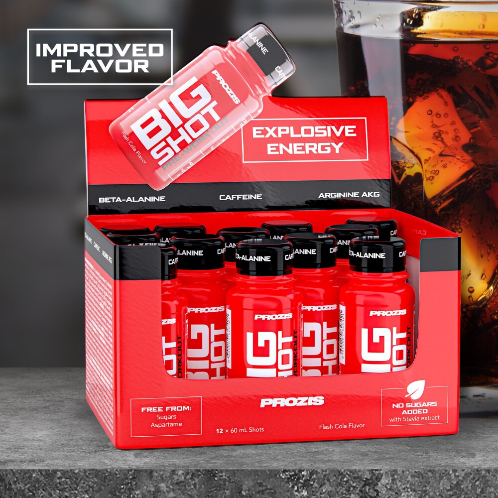 Big Shot - Pre-Workout 23 servings - Développement Musculaire | Prozis