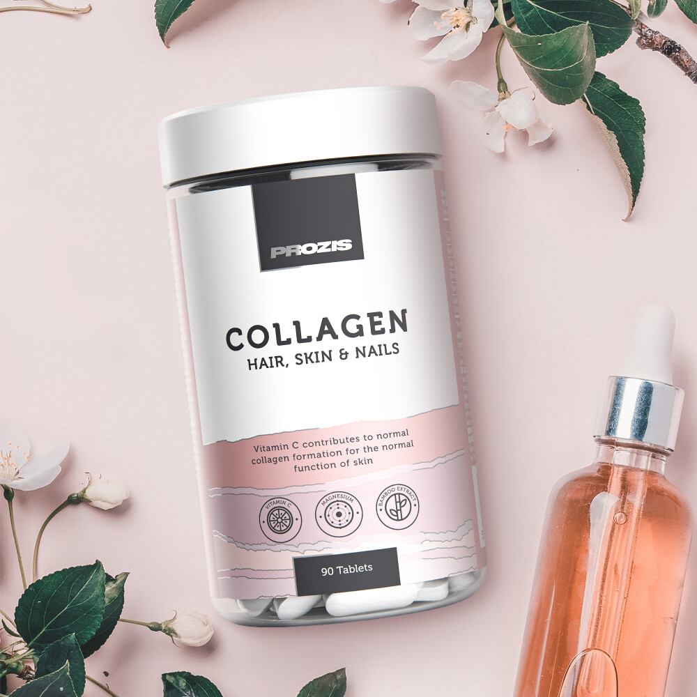 Collagène Cheveux, Peau et Ongles 180 comprimés - Santé | Prozis