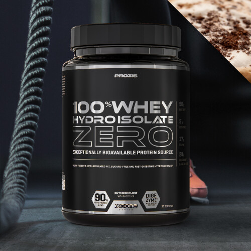100% Whey Hydro Isolate Zero 750 g - Build Muscle | Prozis