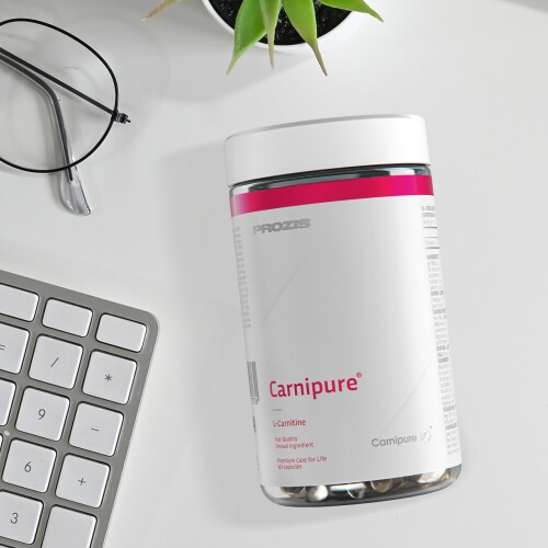 L-Carnitine Carnipure® 60 caps - Desenvolvimento Muscular | Prozis