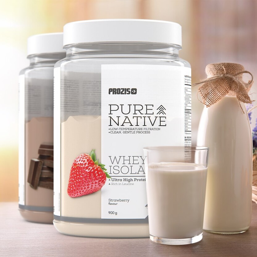 Natural Pure Native Whey Isolate 900 g - Proteína | Prozis