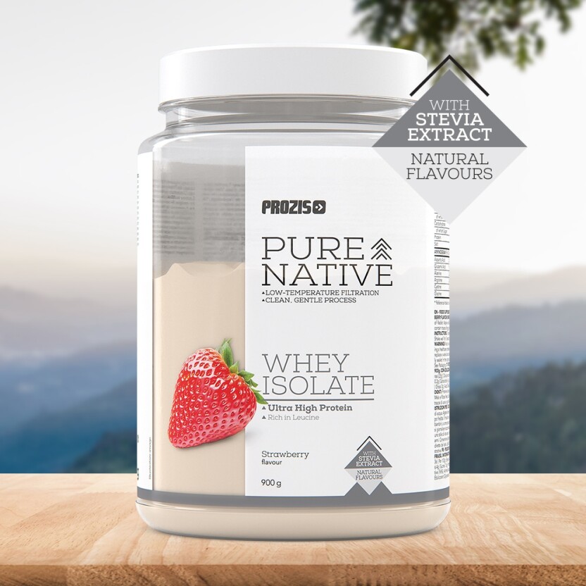 Natural Pure Native Whey Isolate 900 g - Proteína | Prozis