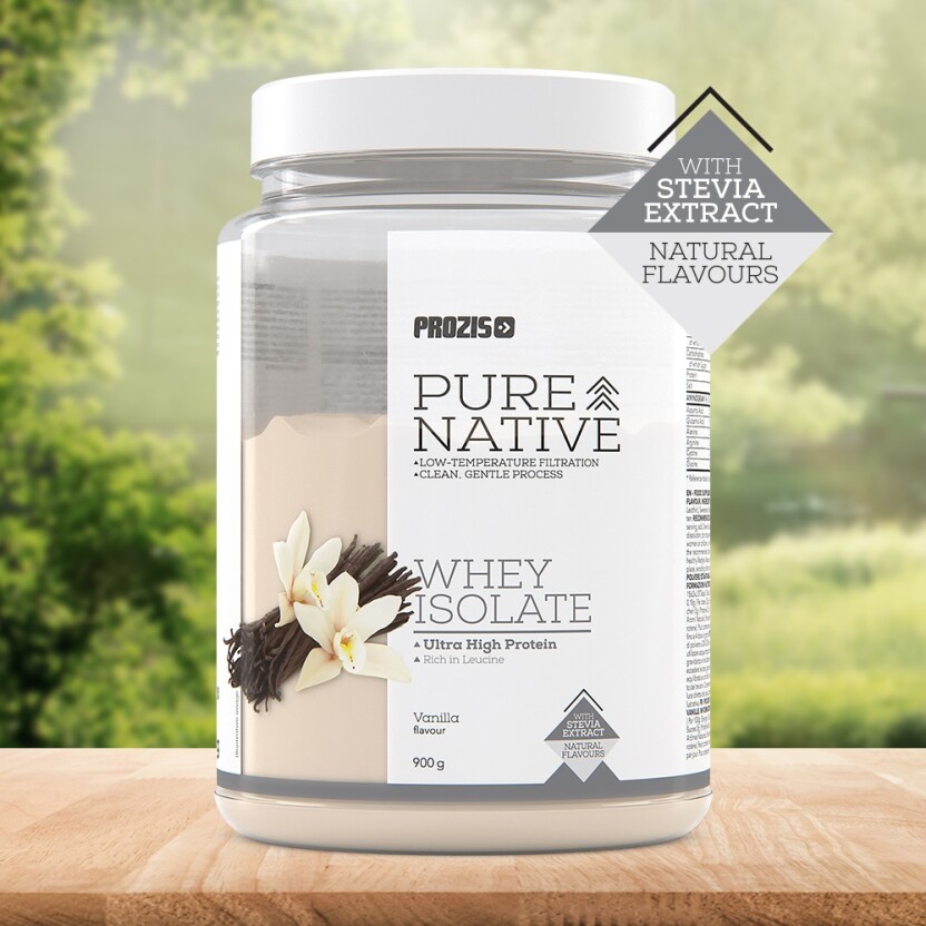 Natural Pure Native Whey Isolate 900 g - Proteína | Prozis