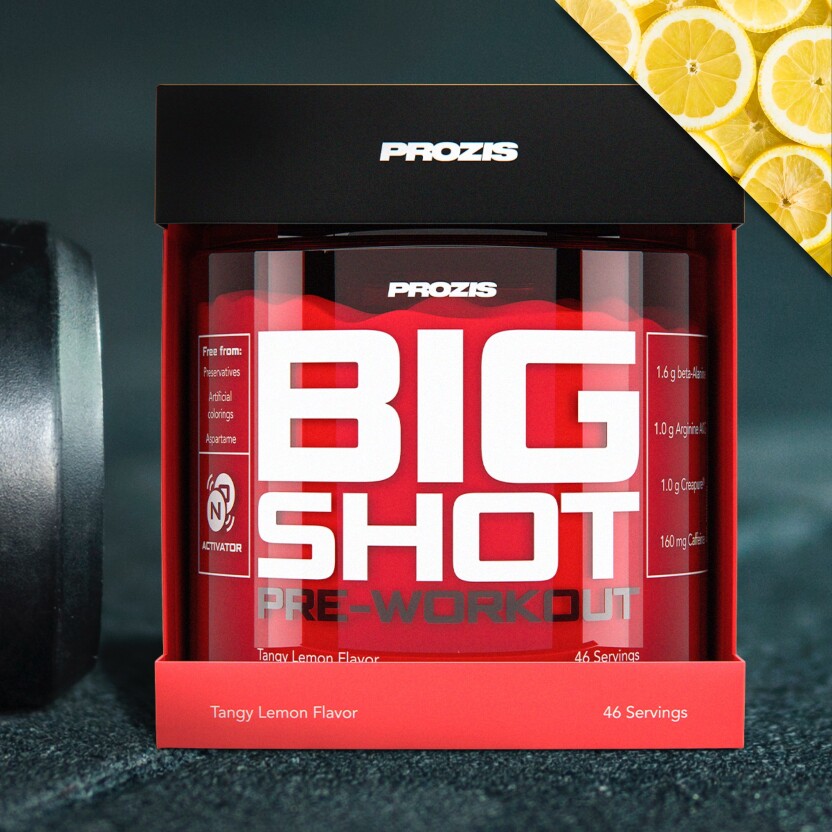 Big Shot - Pre-Workout 46 servings - Pré-Entraînement et Performance ...