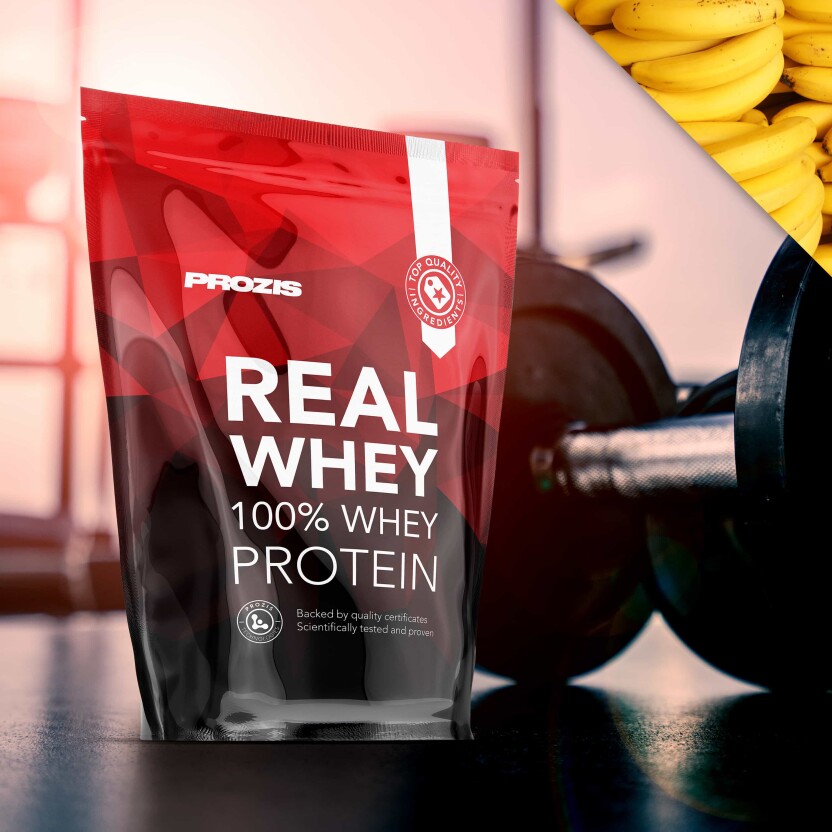 100% Real Whey Protein 400 g - Proteína | Prozis