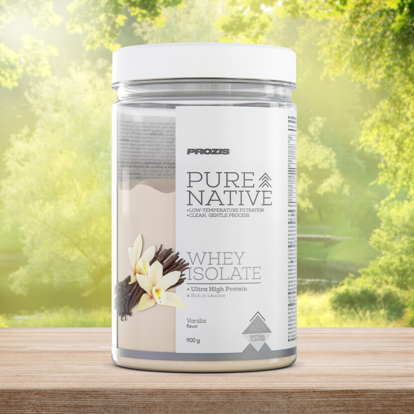 Natural Pure Native Whey Isolate 900 g