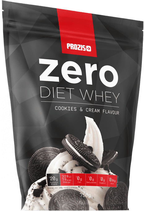 Prozis Zero Diet Whey cookies & cream flavour