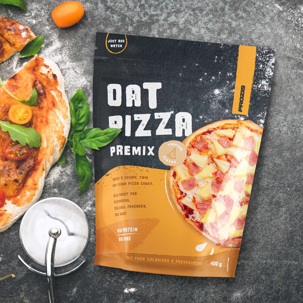 4 x Bases Super Finas para Pizza - Almoço e Jantar | Prozis