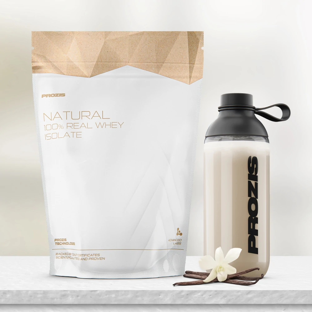 Natural Real Whey Isolate 1000 g - Build Muscle | Prozis