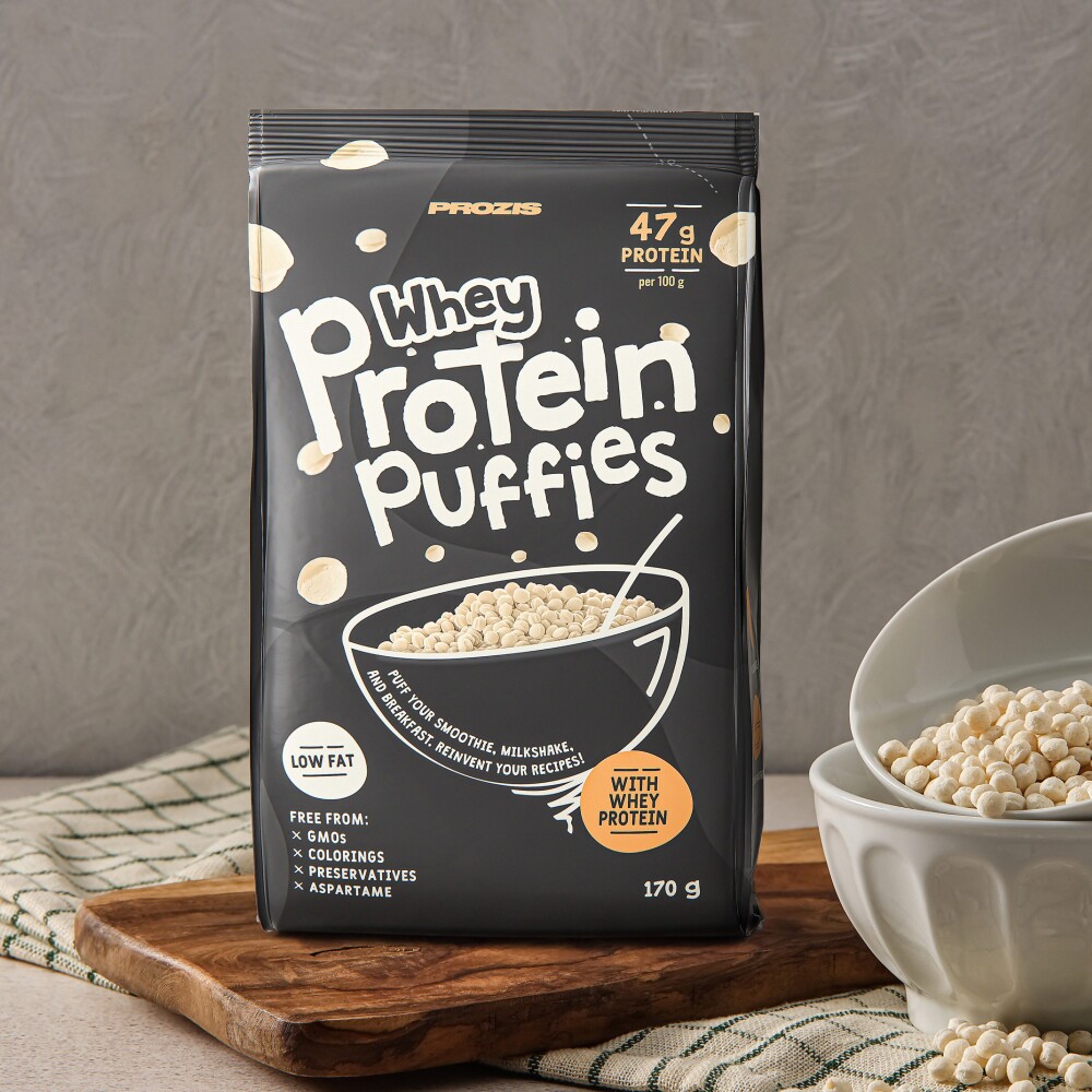 Whey Protein Puffies 170 g - Frühstück & Snacks | Prozis