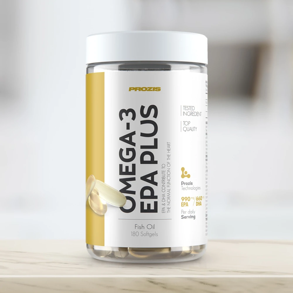 Omega 3 EPA Plus 180 Softgels - Athlete's Health | Prozis