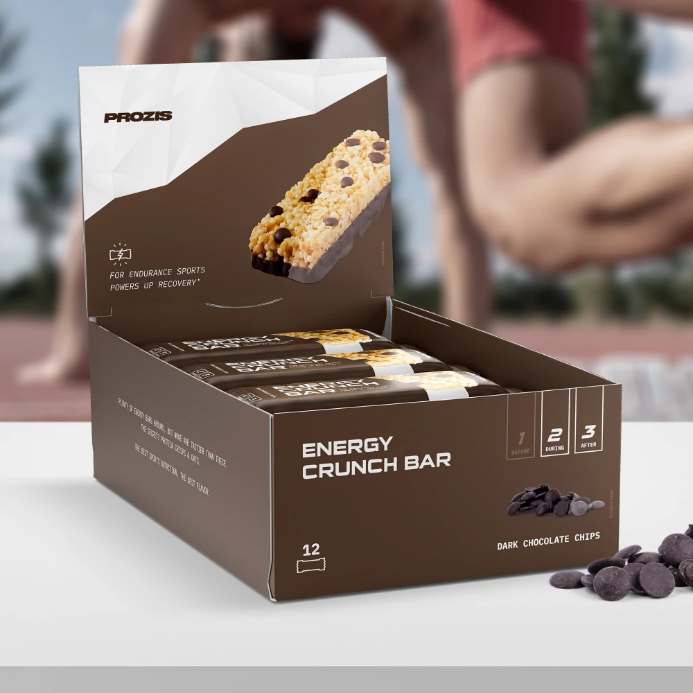 Energy Crunch Bar x 12 - Barres et Snacks à Emporter | Prozis
