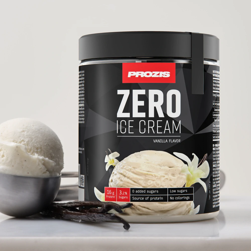 Zero Ice Cream - Vanilla 500 mL - Ice Cream & Desserts | Prozis