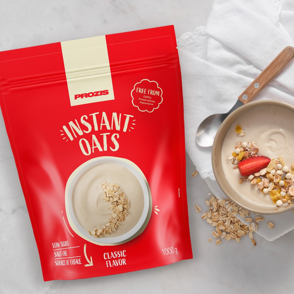 Instant Oats Powder 1000 g - Breakfast & Between Meals | Prozis