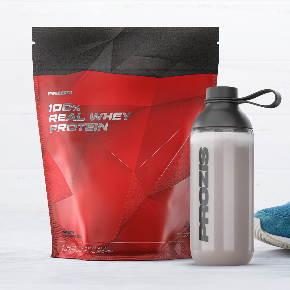 100% Real Whey Protein 2000g - Desarrollo Muscular | Prozis