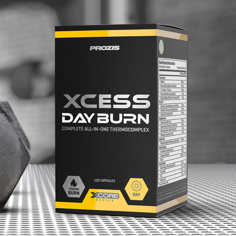 XCESS Day-Burn 120 caps - Quemadores de Grasa y Definición Muscular ...