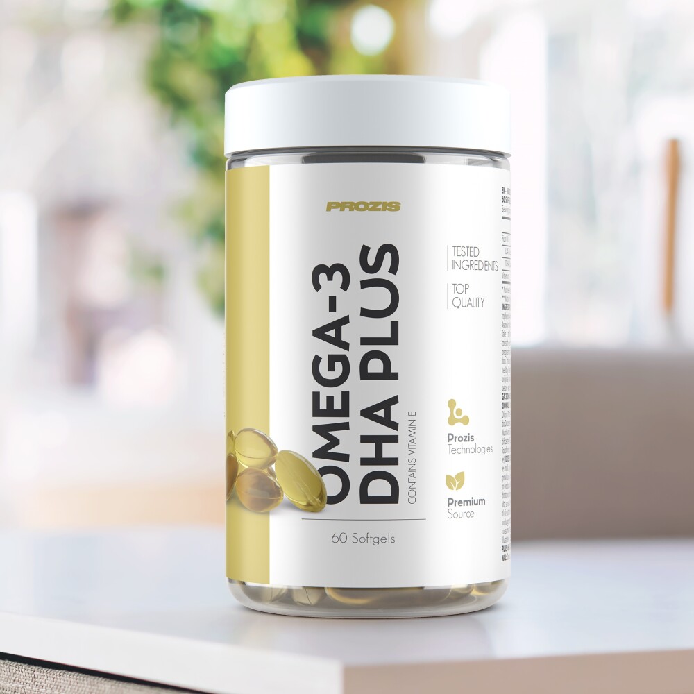 Omega 3 DHA Plus 60 Cápsulas blandas - Salud del Atleta | Prozis