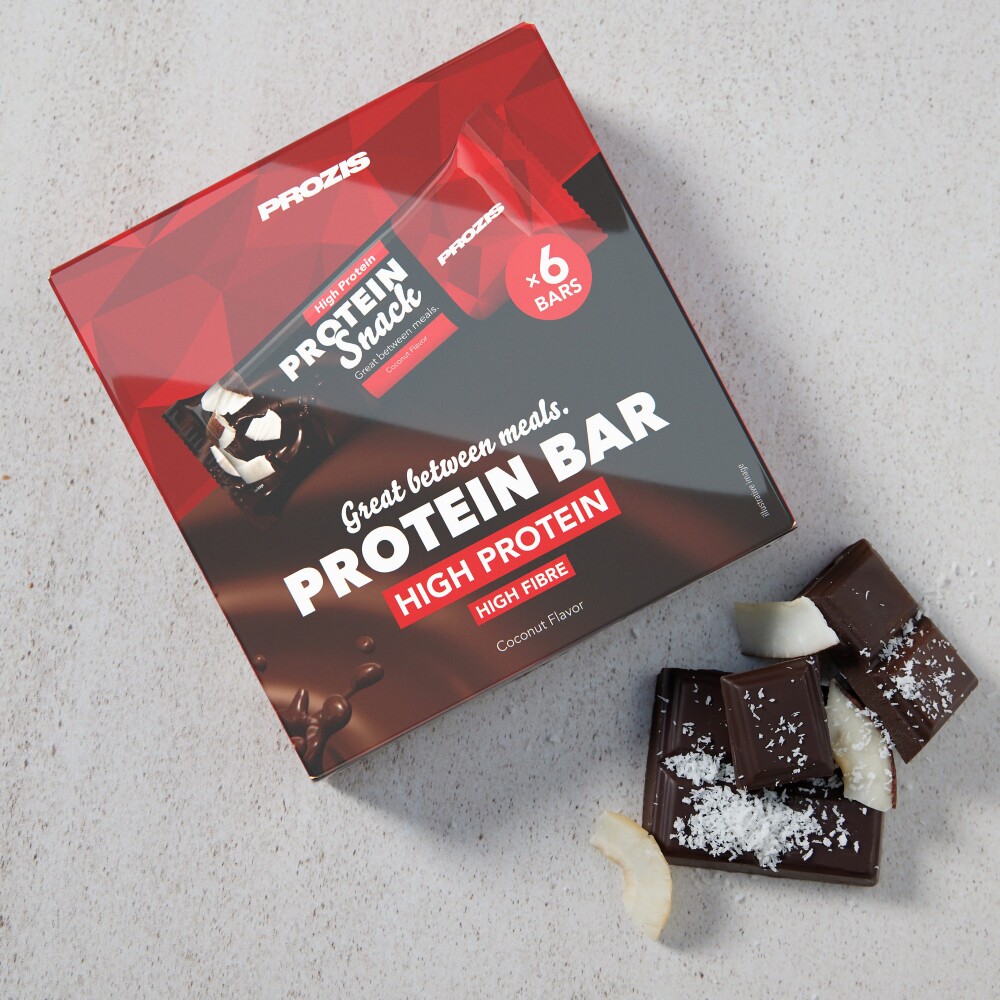 6 x Protein Snack - Bars & Snacks On The Go | Prozis