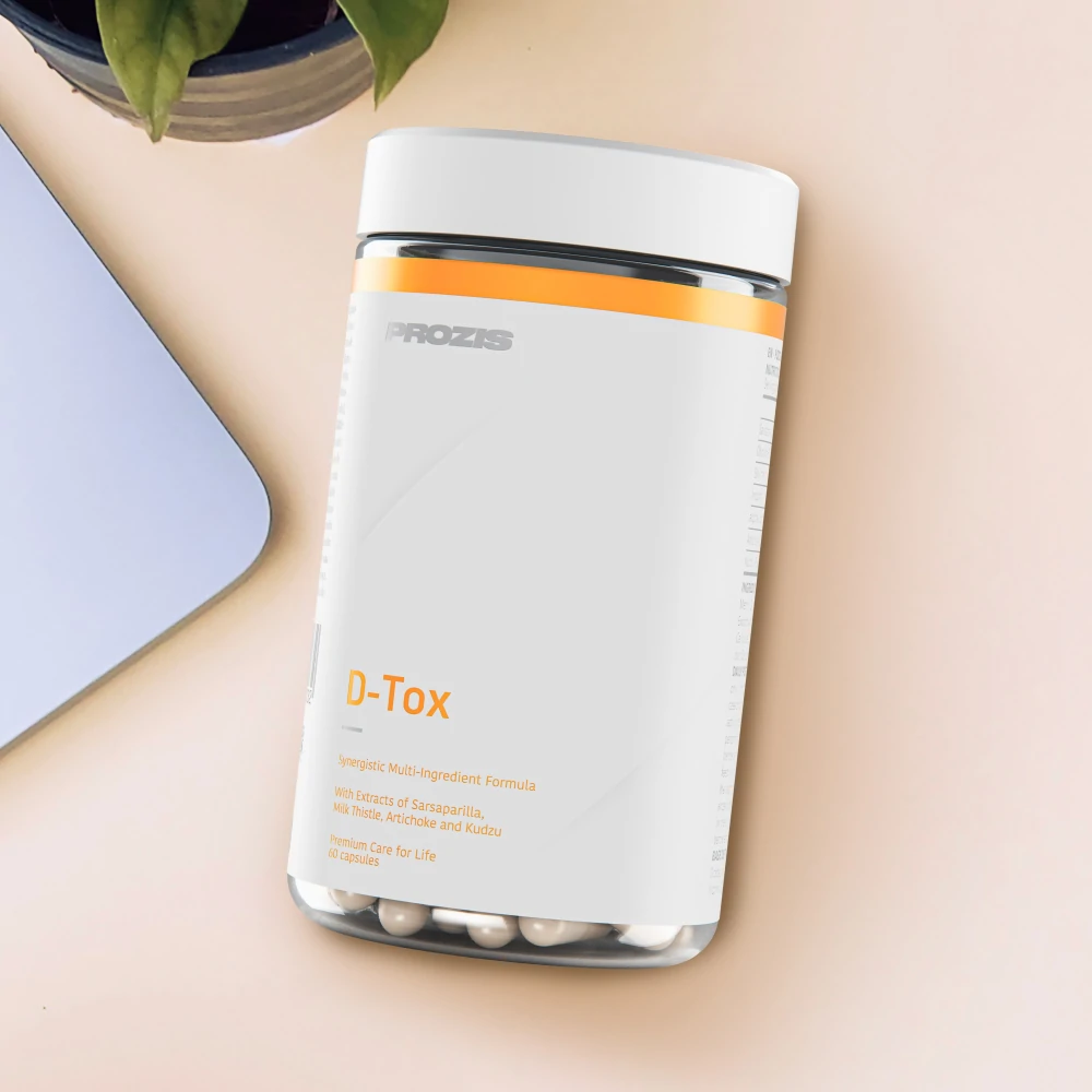 D-TOX 60 caps - Bruciagrassi e Definizione Muscolare | Prozis