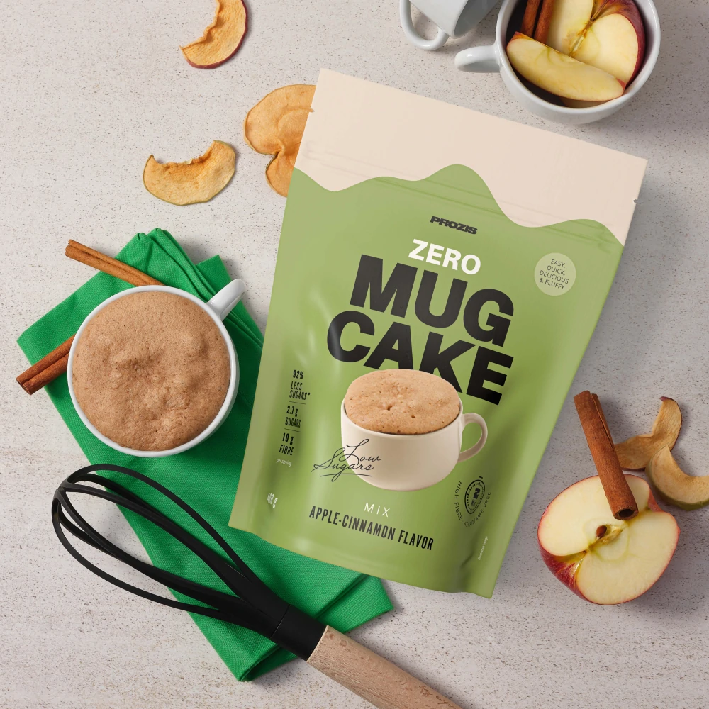 Zero Mug Cake Mix 400 g - Apple-Cinnamon - Panadería | Prozis