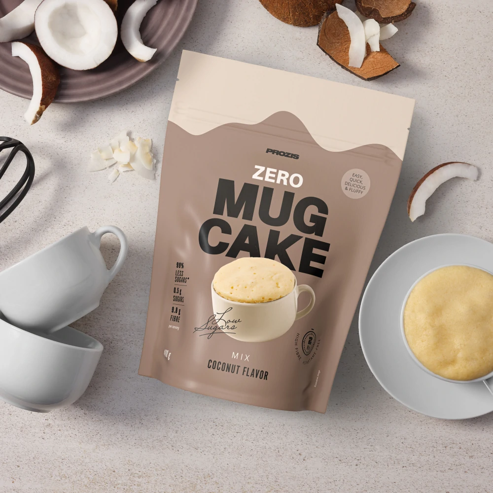 Zero Mug Cake Mix 400 g - Coconut - Boulangerie | Prozis