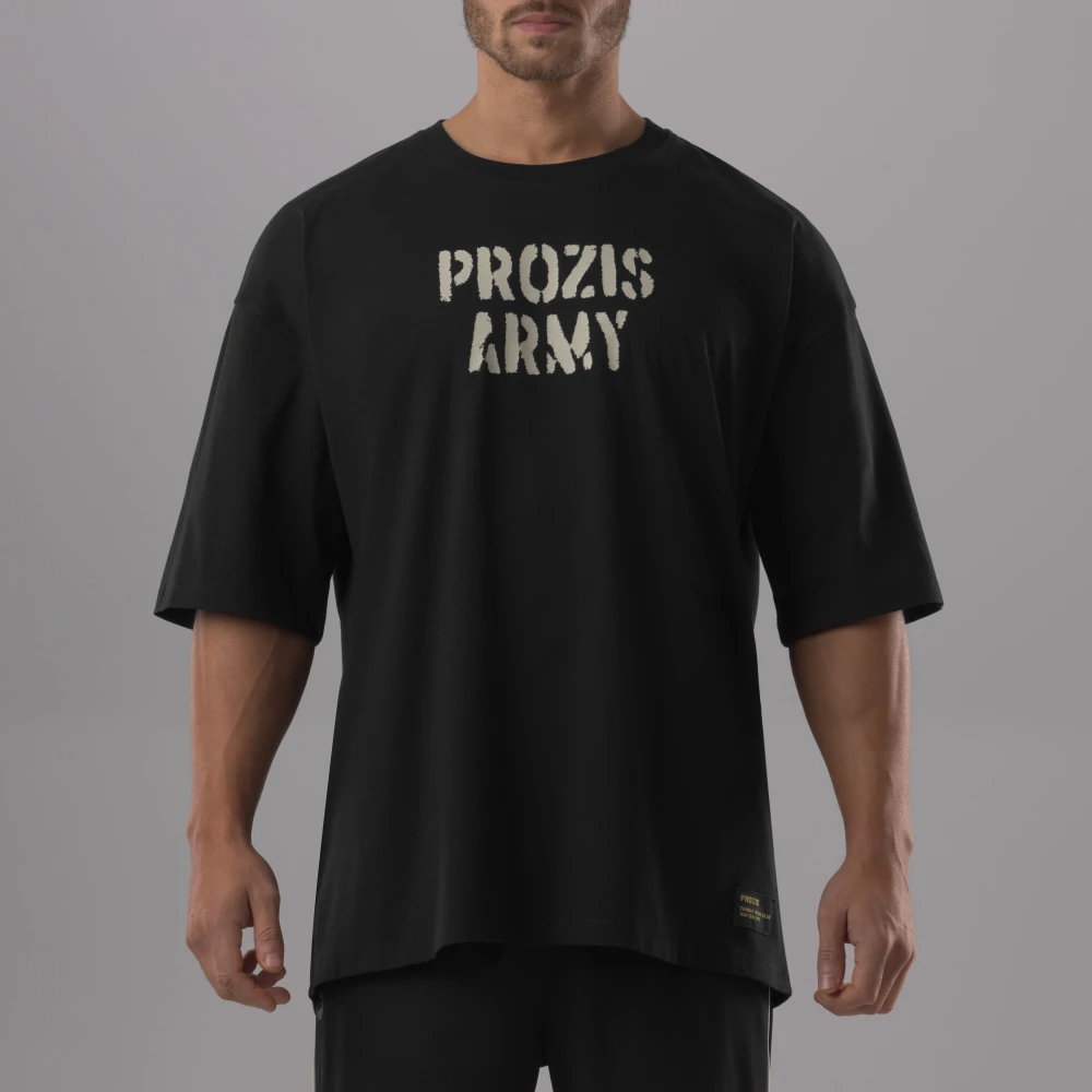 Army Oversized T-Shirt - Black - Clothing | Prozis