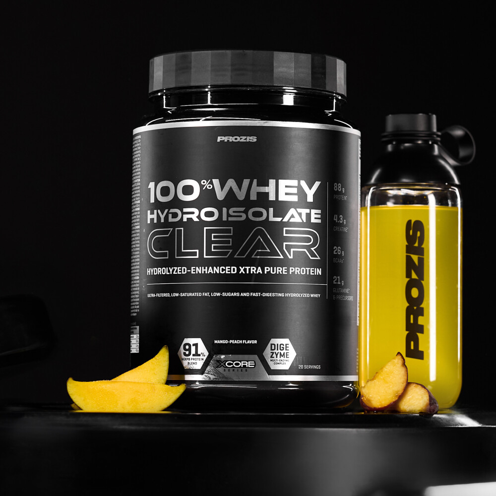 100% Whey Hydro Isolate Clear 700 g - Build Muscle | Prozis