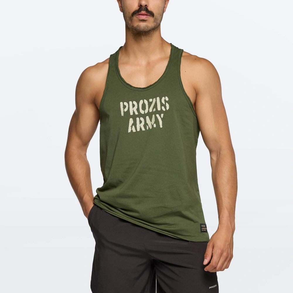 Camiseta sin mangas Stringer Army - Military Green - Ropa | Prozis