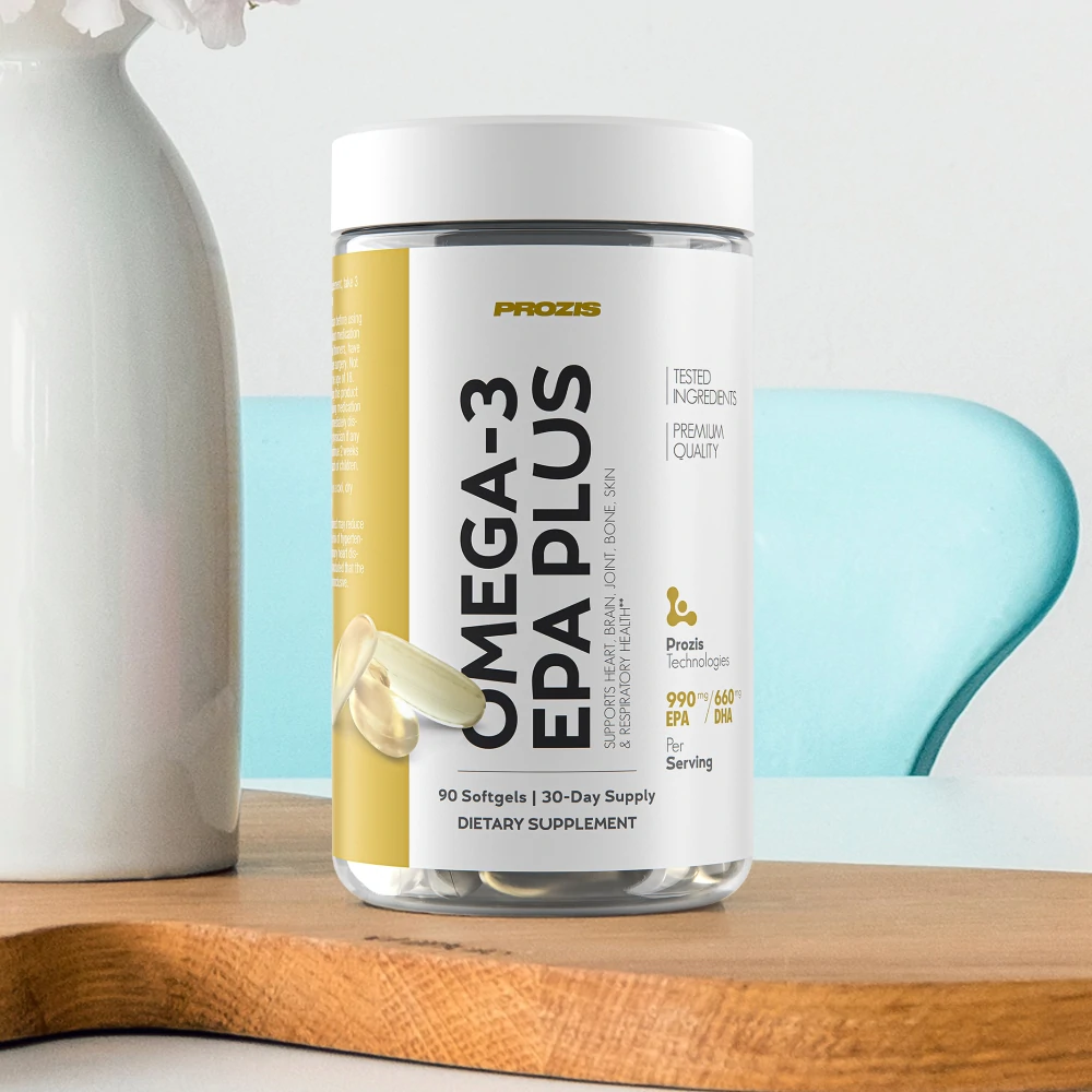 Omega 3 EPA Plus 90 softgel capsules - Athlete's Health | Prozis