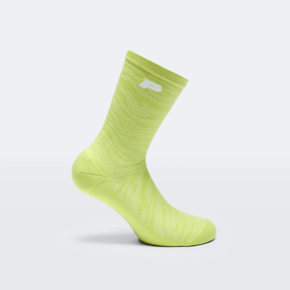 Zebra Cushioned Crew Socks - Lime Green - Clothing | Prozis