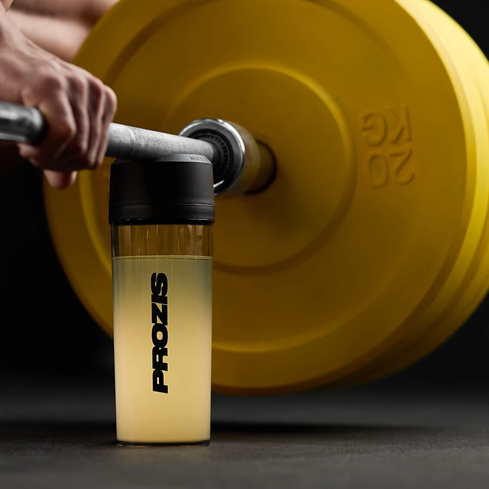 Shaker & Bar Holder - Black - Home Gym | Prozis