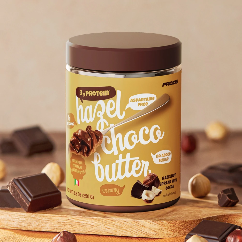 Low Sugar Hazel-Choco Butter - 8.8 oz Creamy - Diet Food | Prozis