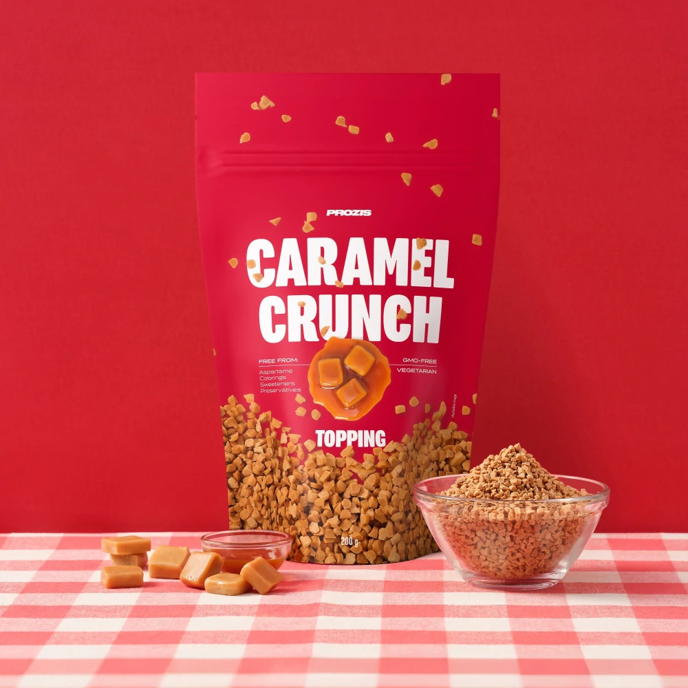 Caramel Crunch Topping - Glaces et Desserts | Prozis