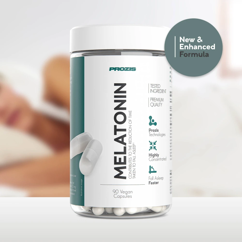 Melatonina 1,9 mg 90 cápsulas - Saúde | Prozis