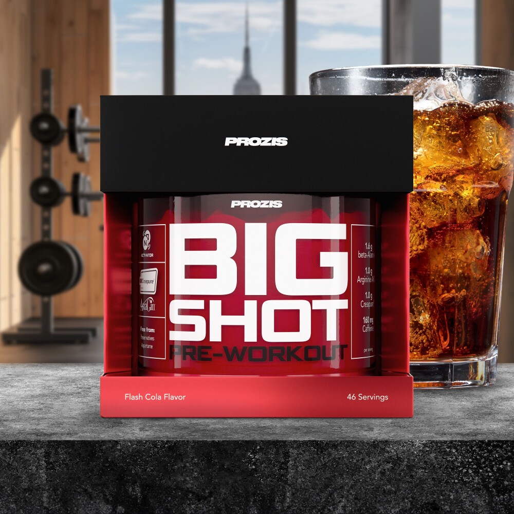 Big Shot - Pre-Workout 46 servings - Desarrollo Muscular | Prozis