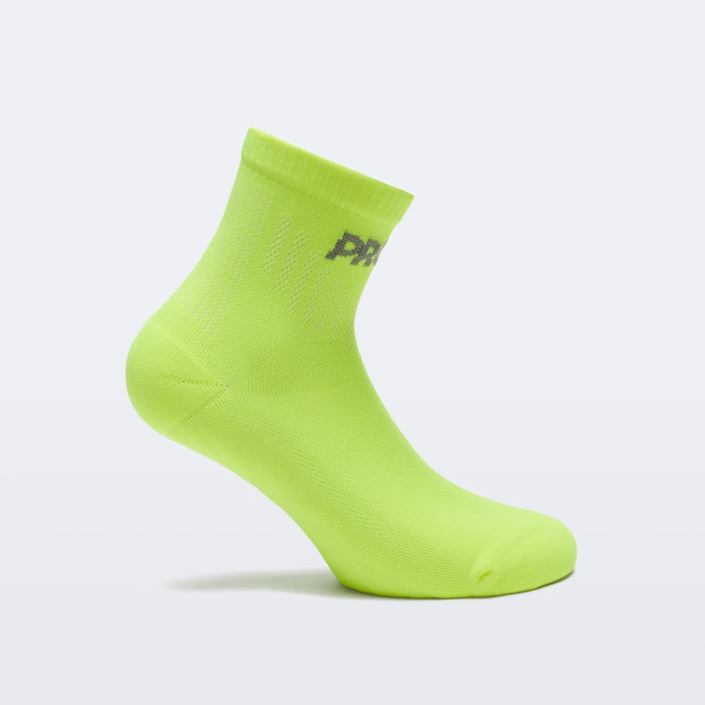 Comptech Cushioned Ankle Socks - Neon Yellow - Clothing | Prozis