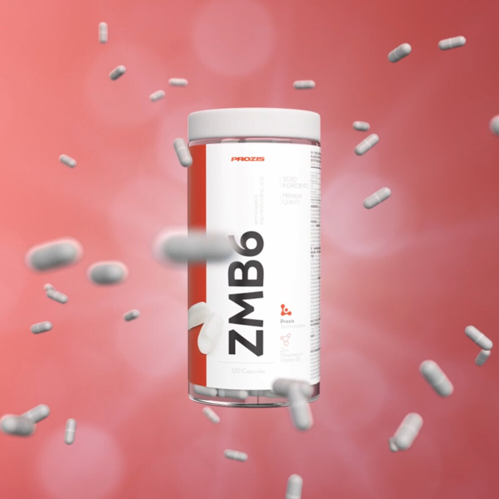 ZMB6 - Zink + Magnesium + B6 - 360 Kapseln - Muskelaufbau | Prozis