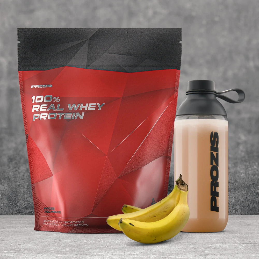 100% Real Whey Protein 1000 g - Desenvolvimento Muscular | Prozis