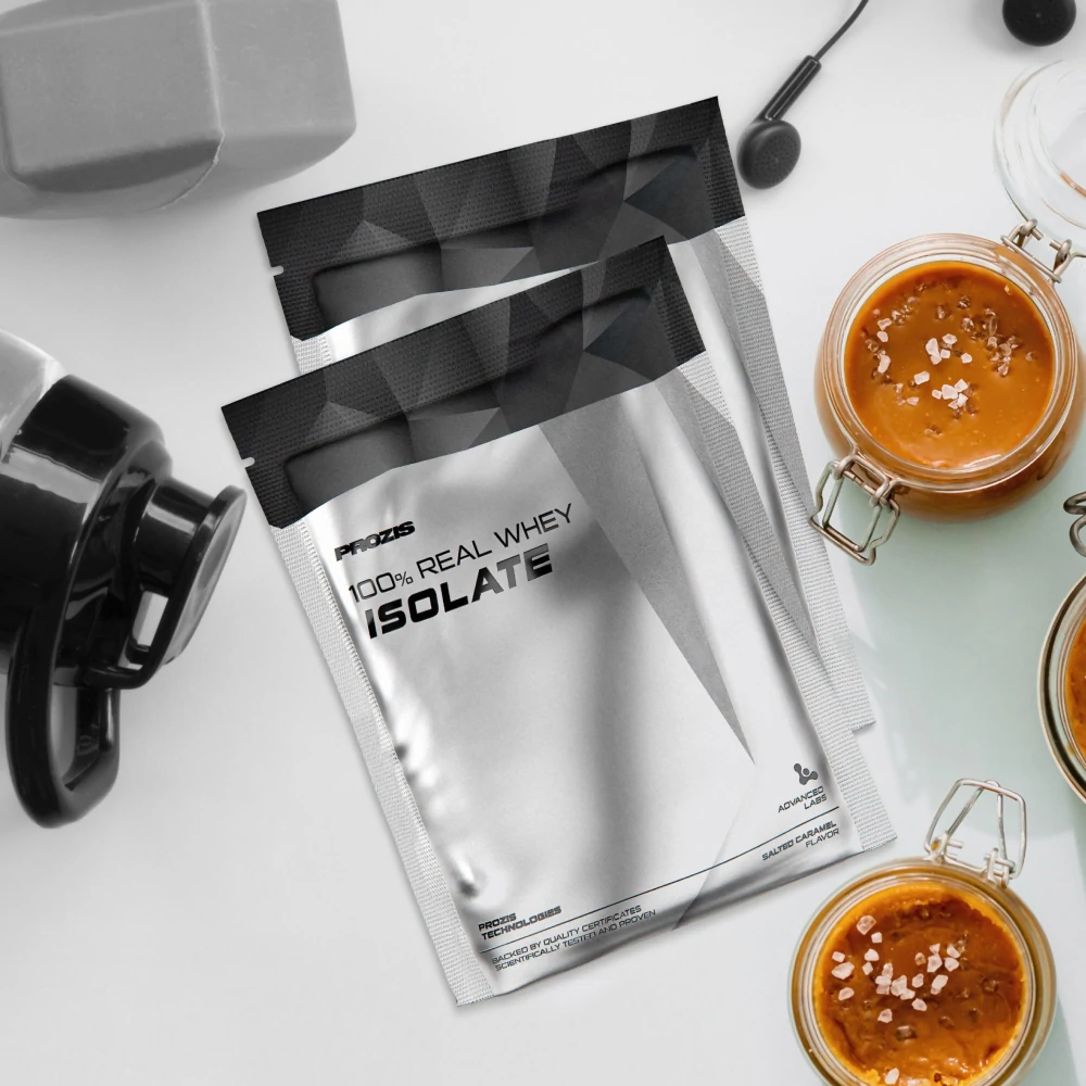 2 x Sachet 100% Real Whey Isolate 25 g - Aumento della Massa Muscolare ...