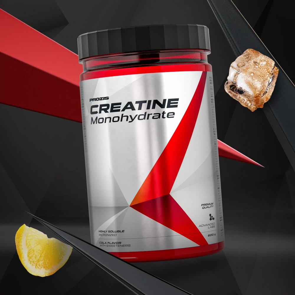 Kreatin-Monohydrat 600 g - Muskelaufbau | Prozis