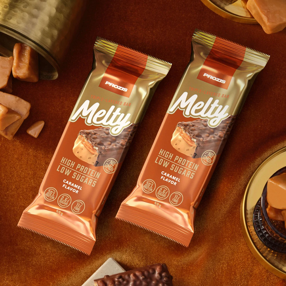 2 x Melty - Low Sugar Protein Bar - Bars & Snacks On The Go | Prozis