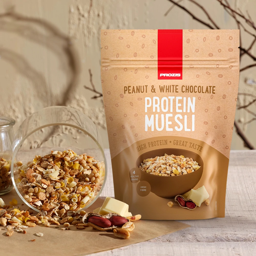 Protein Muesli 400 g Peanut-White Chocolate - Free From & Dietary Needs ...