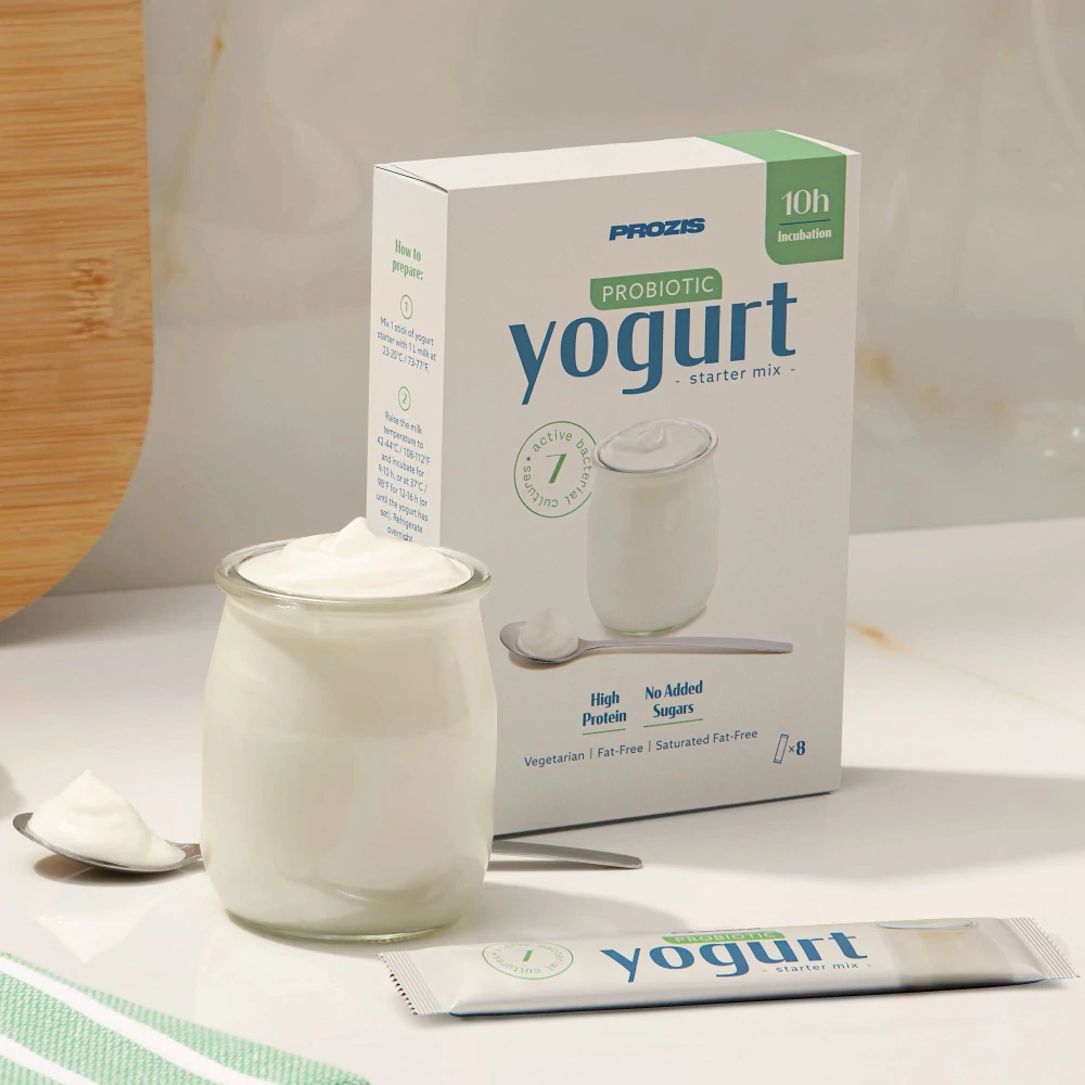 Probiotic Yogurt Starter Mix - 8 sticks - Alimentazione Diet | Prozis