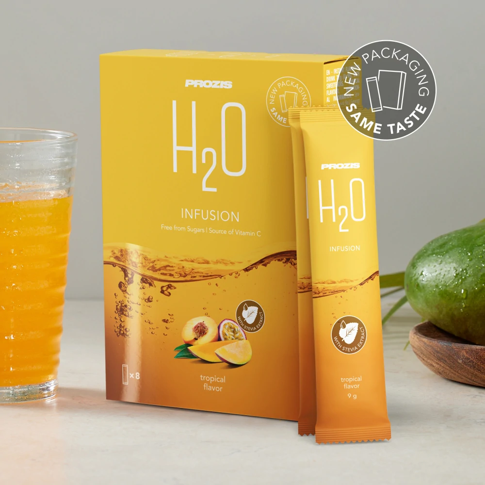 H2O Infusion - 8 sticks - Alimentation Diététique | Prozis