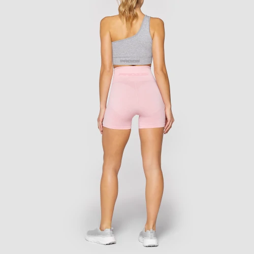 Calções Médios de Cintura Alta Contour - Candy Pink Melange ...