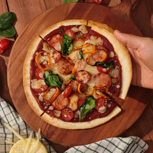 4 x Basi per Pizza Super Sottili - Pranzo e Cena | Prozis