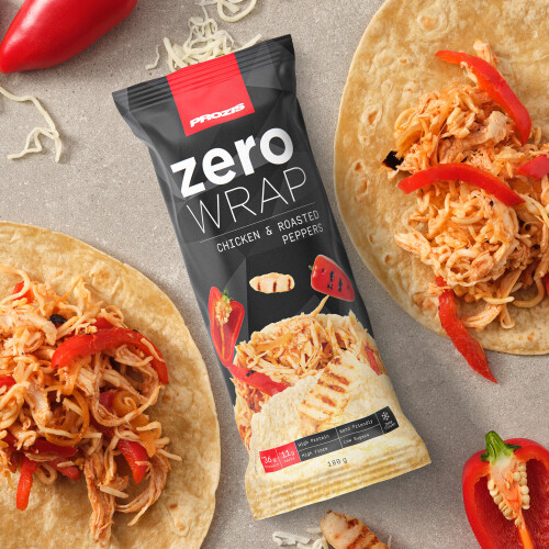 Zero Protein Wrap - Frango e Pimentos Assados - Refeições | Prozis